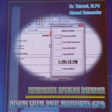 Jual Membangun Aplikasi Database Dengan Visual Basic Application Vba