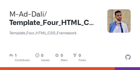 Github M Ad Dali Template Four Html Css Framework Template Four Html Css Framework