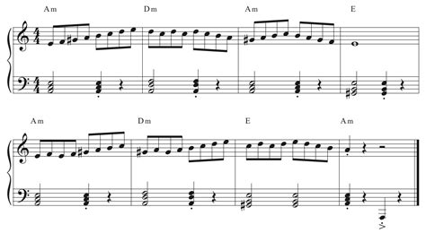 Spooky Guitar Chords