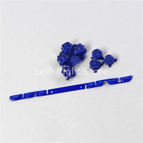 Bleu Abxy Select Start Home Button Kit Stores Right Remplacement Pour Psp1000 Psp 1000 Game