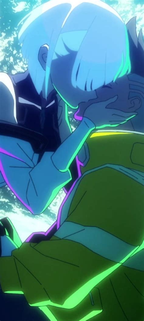 Lucy And David Wallpaper Personaggio Cyberpunk Illustrazioni Cartoon Cyberpunk