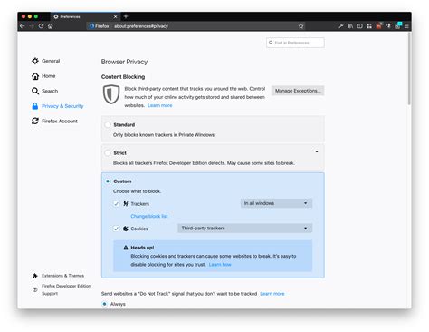mozilla streamlines firefox tracker blocking controls techcrunch