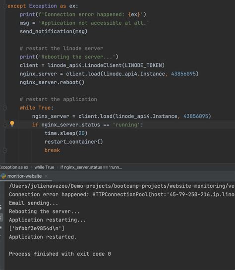Github Julienavezouwebsite Monitoring And Recovery With Python