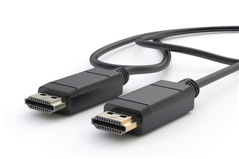 Premium Photo Type C Connector Cable Isolated On White Background