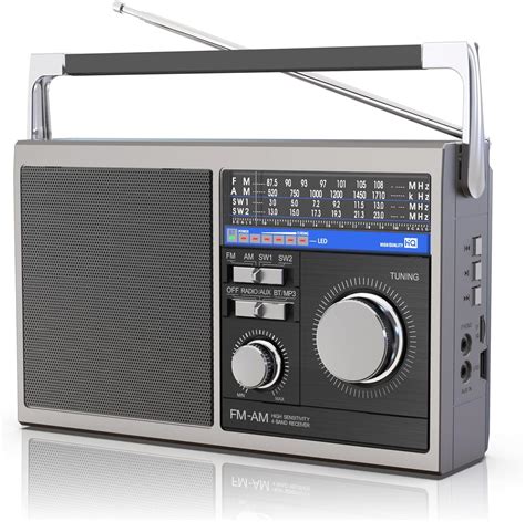 Rádio Am Fm Portátil Rádio Transistor De Ondas Curtas Com Melhor