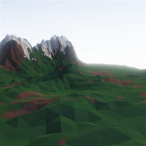 Dcg Lowpoly Terrain Shader Vfx Shaders Unity Asset Store