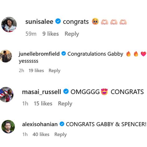 Serena Williams Husband Suni Lee And Others Celebrate Gabby Thomas