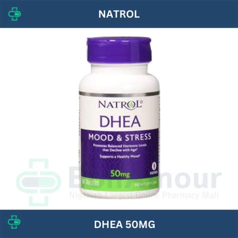 Buy Natrol Dhea 50mg X 60 Tablets