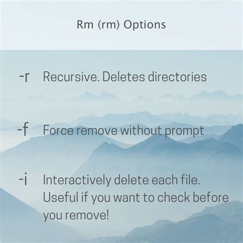 Using The “rm” Linuxcommand Allows You To Delete A File Or A Directory