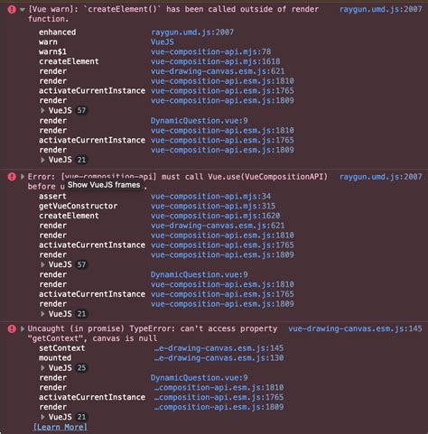 Bug `createelement` Has Been Called Outside Of Render Function