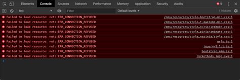 Css Failed To Load Resource Net ERR CONNECTION REFUSED Https Resources Js Jquery