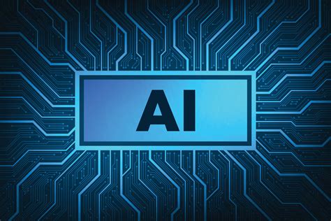 Abstract Futuristic Circuit Board Communication Blue Color Technology