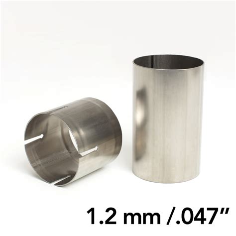 Ticon Industries Male Female 35in Titanium Slip Fit Connector 12mm