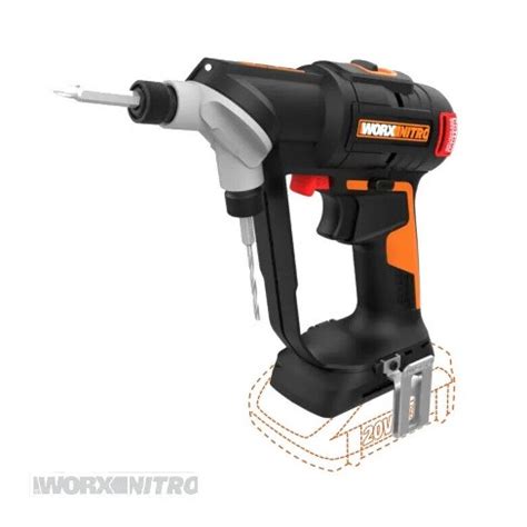 Worx Nitro Wx177l9 20v Brushless Switchdriver 20 2 In 1 Cordless