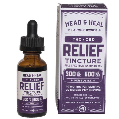 Head And Heal Thc Max Strength Blend Tincture 1000mg Flynnstoned
