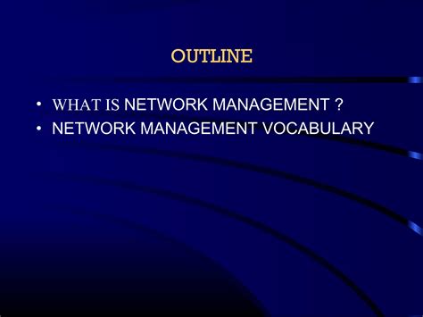 snmp simple network management protocol ppt