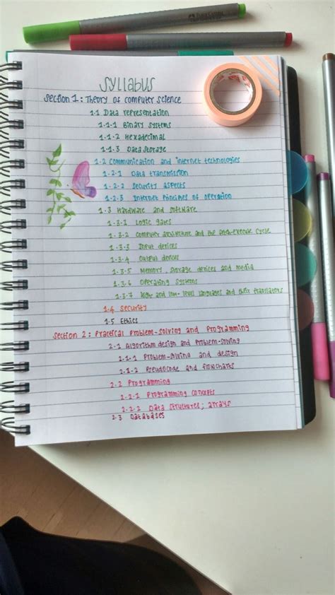 Computer Science Syllabus IGCSE