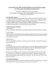 Comparing The Quran With Python Docx Comparing The Quran Bible And Tanakh English Version