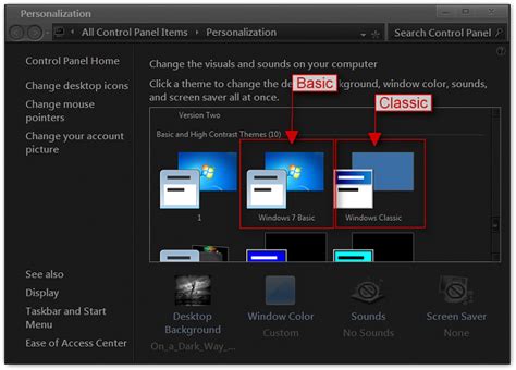 More Windows Basic Themes Other Than The Standard Light Blue Windows Forums