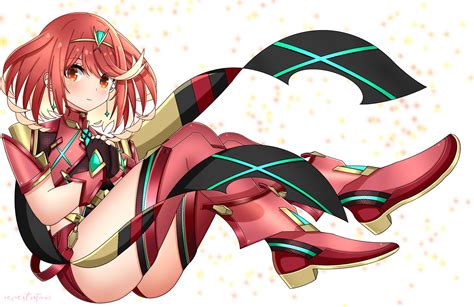 I drew Pyra for 1k twitter follows!! : r/Xenoblade_Chronicles