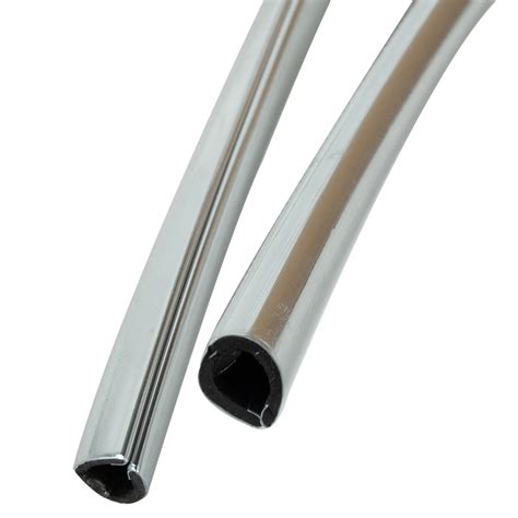Tira De Moldura Cromada Para Puerta De Coche Protector De Arañazos Para Borde Rollo De