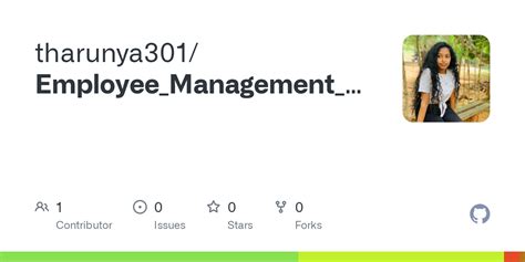 Github Tharunya Employee Management System Using Sprinboot Framework Java