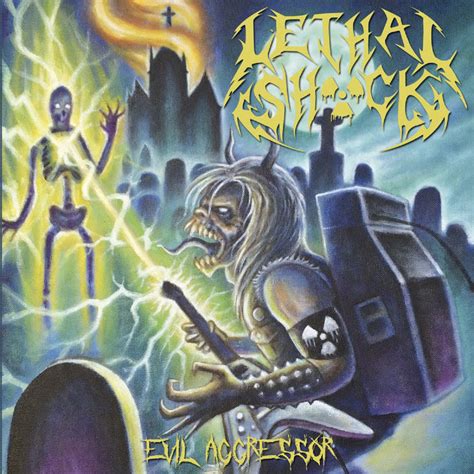 Behind The Veil Webzine Lethal Shock Evil Aggressor Review