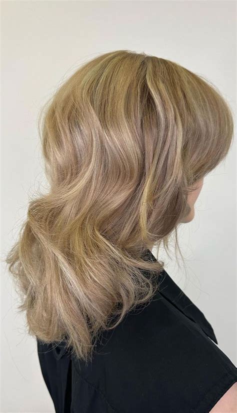 Dirty Blonde Hair Colour Ideas Golden Blonde With Warm Honey Highlights
