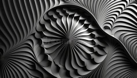 abstract grayscale composition background generative ai stock
