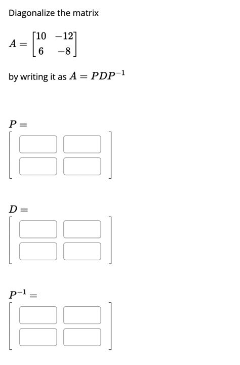 Solved Linear Algebra Apdp Inverse