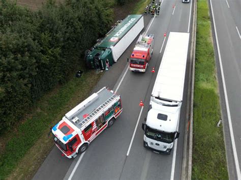 Schwerer Unfall auf der A8