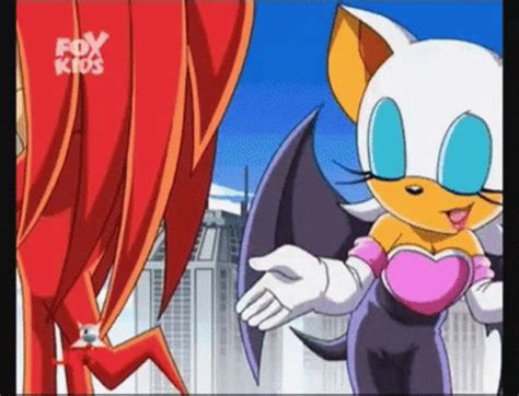 Rouge And Knuckles Sonic X