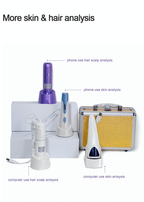 Hair Scalp Analysis Machine Connect With Android And Ios System