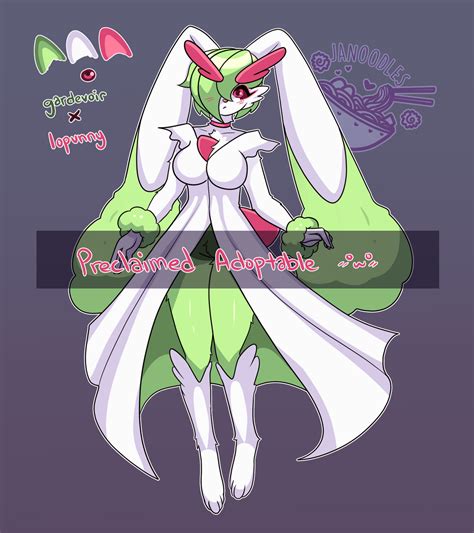 A Gardevoir X Lopunny Preclaim By Janoodlesart On Deviantart
