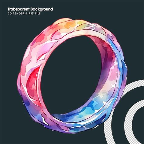 Premium Psd Psd Ring Illustration