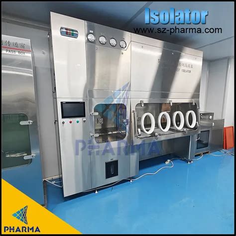 Industry Stainless Steel Sterile Aseptic Isolator Negative Pressure Isolation Sterility Testing