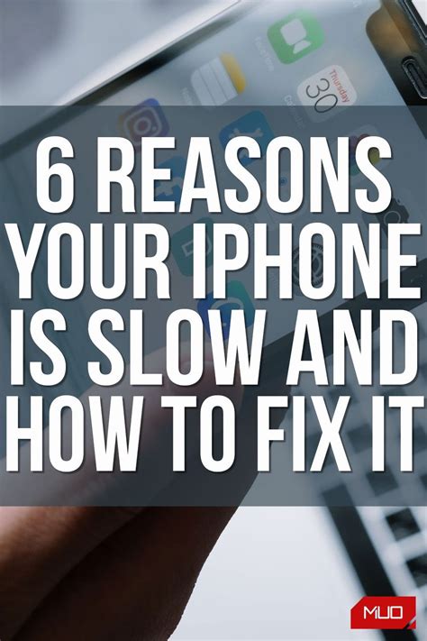 Reasons Your Iphone Is Slow And How To Fix It Artofit