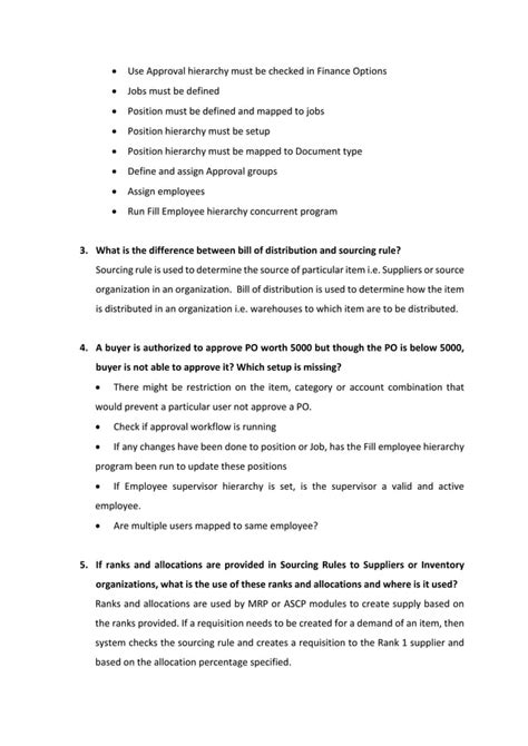 Oracle R12 Apps Scm Functional Interview Questions And Answers