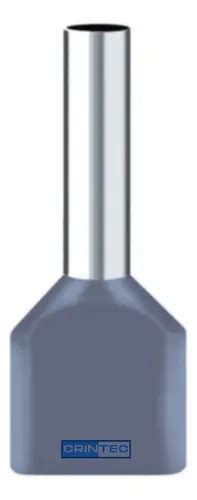 Terminal Elétrico Ilhós Tubular Duplo 0 75mm 500 Pç Mercadolivre