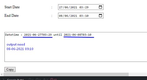 Javascript Change Datetime Local To DD MM YYYY Hh Mm In HTML Stack Overflow