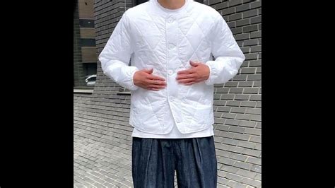 퀼팅 누빔 패딩 자켓 물결 남녀공용 커플 Youtube