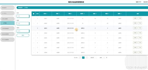 Ssmvue畅饮水站业务管理系统【开题程序论文】 计算机毕业设计 Csdn博客