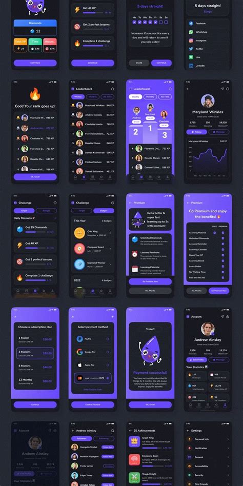 Best 13 Hubline Social Network Mobile App Ui Kit Figma Resources Artofit