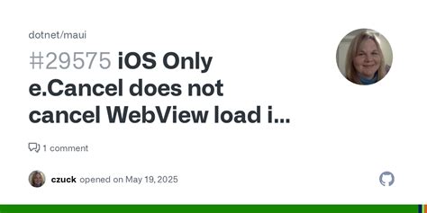 Ios Only Ecancel Does Not Cancel Webview Load If Launcheropenasync Is Awaited · Issue 29575