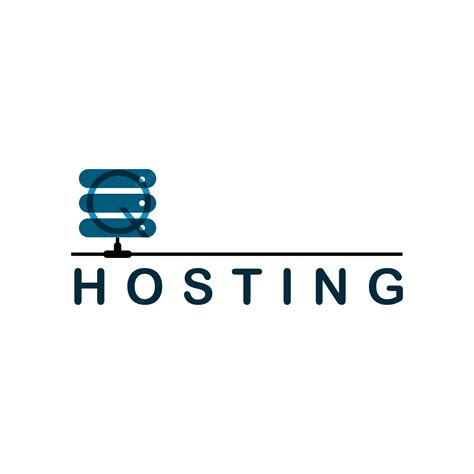 Premium Vector Hosting Logo Vector Design Template