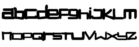 Stuck Font