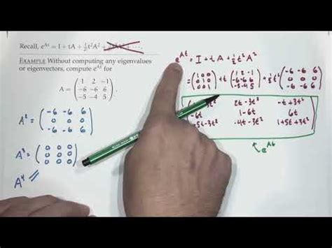 Differential Eqns F22 22 Matrix Exponentials And Method Of