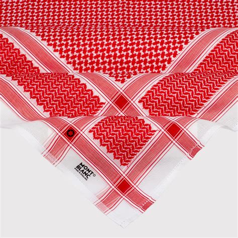 شماغ مونت بلانك احمر 2025