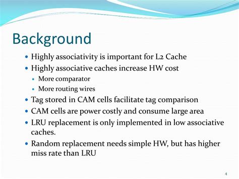 PPT Two Dimensional Highly Associative Level Two Cache Design PowerPoint Presentation ID