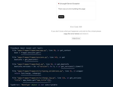 Custom App Installation Throwingerror Erpnext Frappe Forum